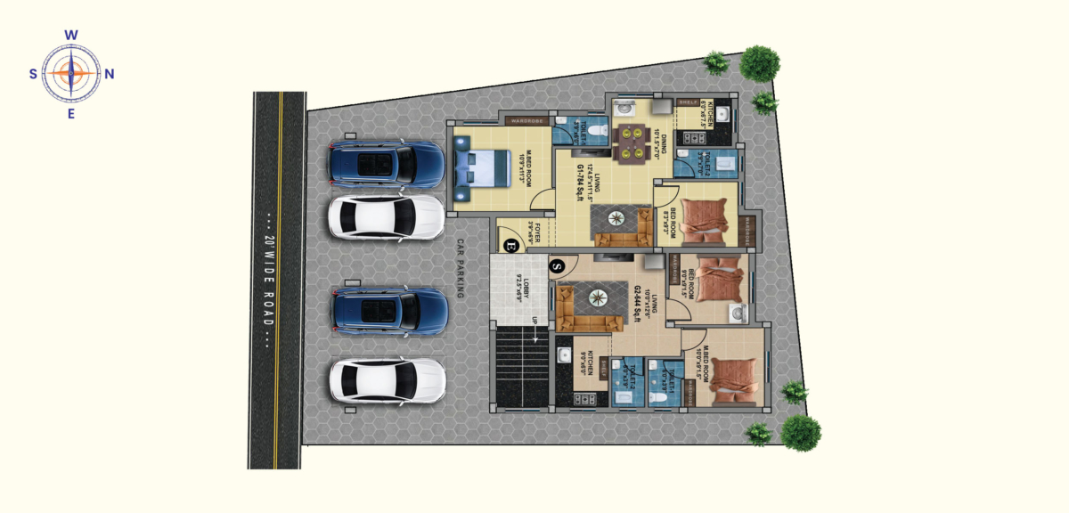 Mp Winter- Ground Floor Plan - MP Developers